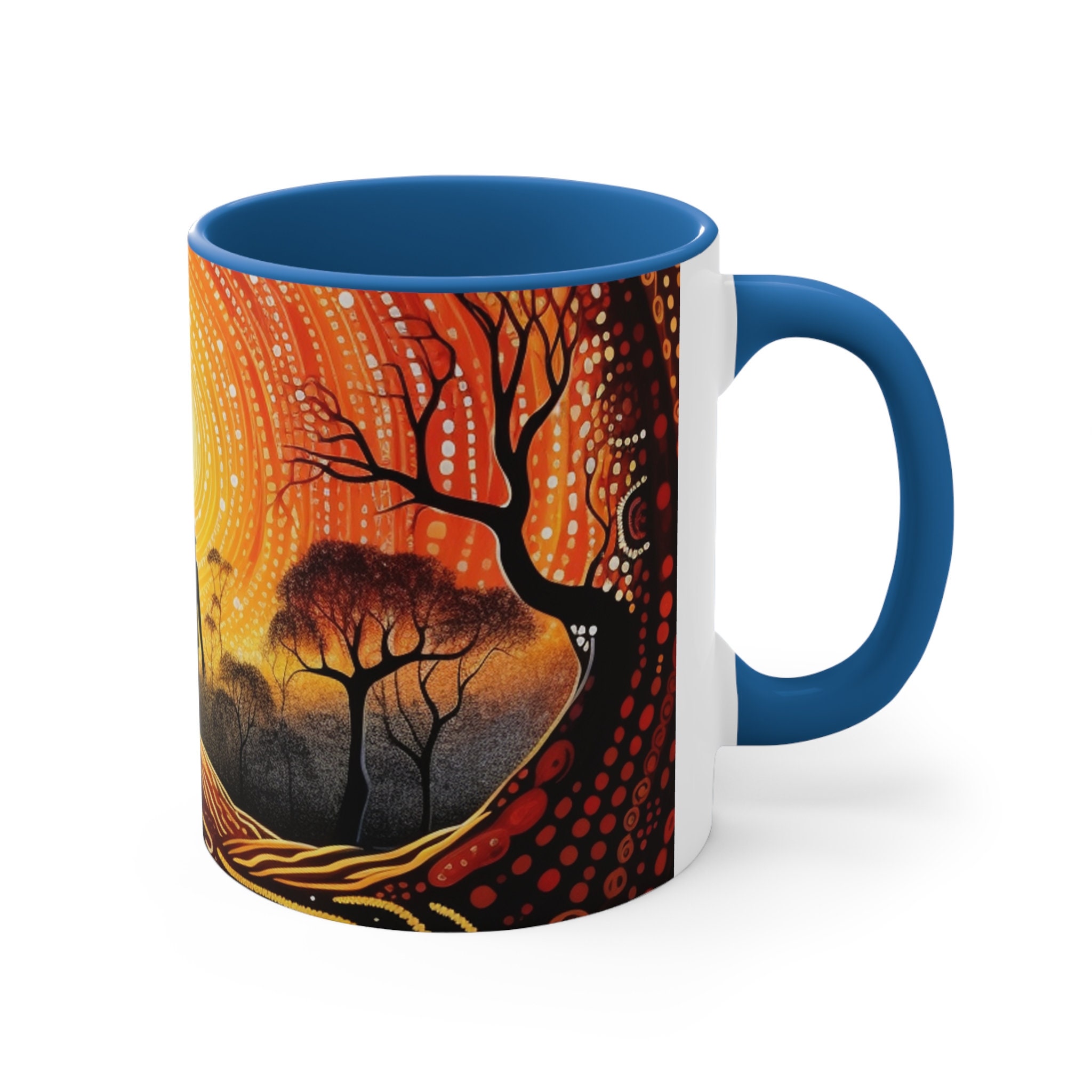 Aboriginal Art Coffee Mug - Etsy