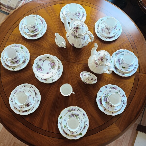 Hammersley Victorian Violets - Etsy