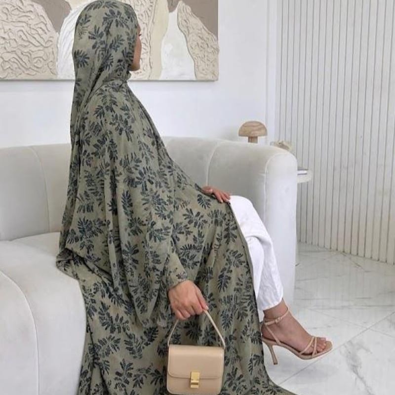 Royal Blue Hijab Dress - Etsy