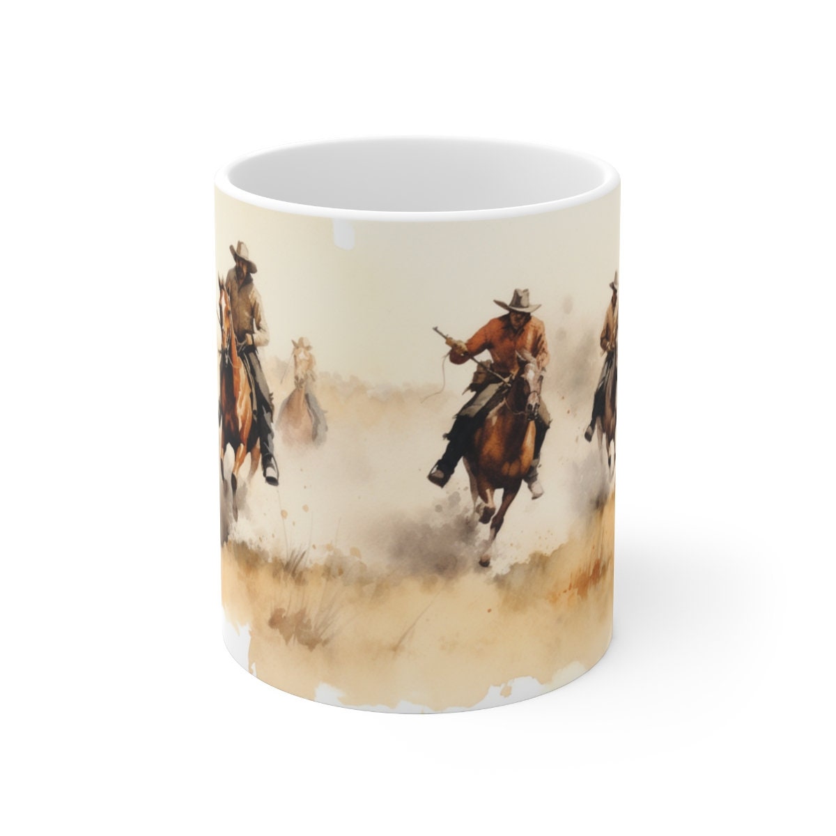 Cowboy Coffee Cup, Western Style Cup, Rustic Decor - Etsy