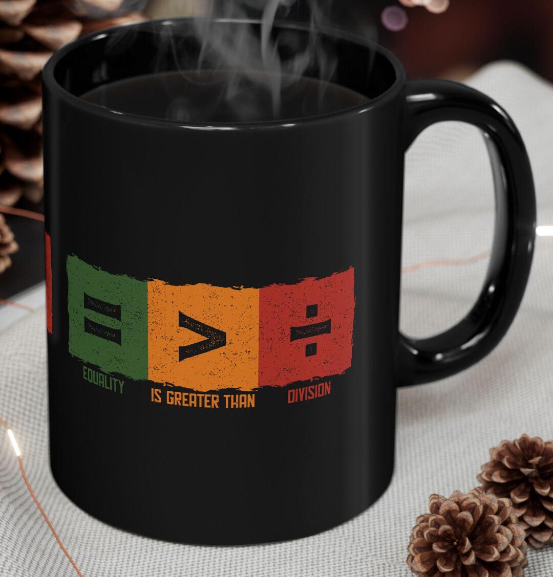 Equality Motivational Mug, Positive Affirmation Coffee Cup ...