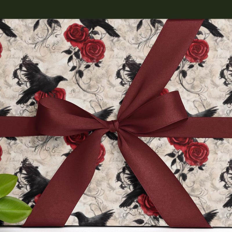 Romantic Wrapping Paper - Etsy
