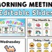 Animated Daily Affirmation Slides for Morning Meeting Editable Google ...