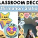 Daily Affirmation Station | Classroom Decor| Digital Download - Etsy