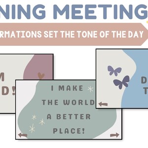 Morning Meeting Editable Google Slides | Boho-themed | for Special ...