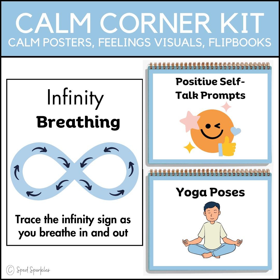 Calm Corner Kit for Special Education, SEL, Elementary - Etsy