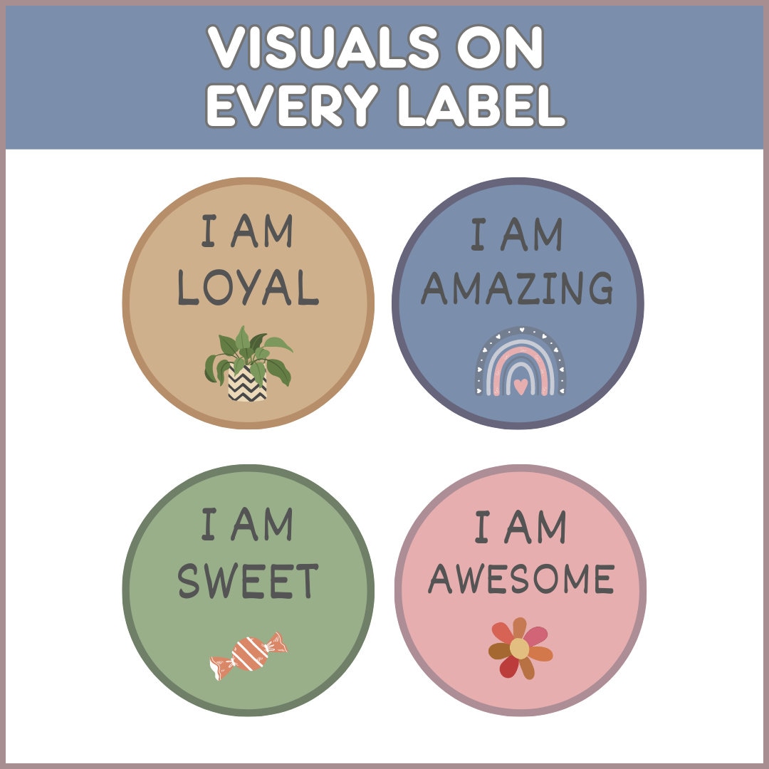 Daily Affirmation Station | Boho | Positive Classroom Decor - Etsy