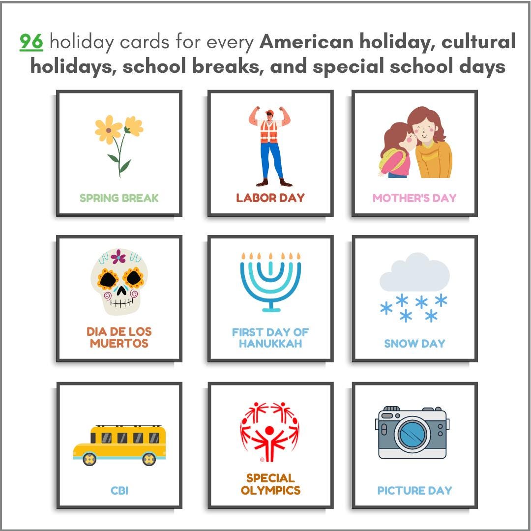 Classroom Calendar for Pocket Charts | Rainbow Colors - Etsy