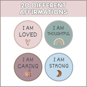 Daily Affirmation Station | Boho | Positive Classroom Decor - Etsy