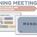 Morning Meeting Editable Google Slides | Boho-themed | for Special ...