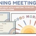 Morning Meeting Editable Google Slides | Boho-themed | for Special ...