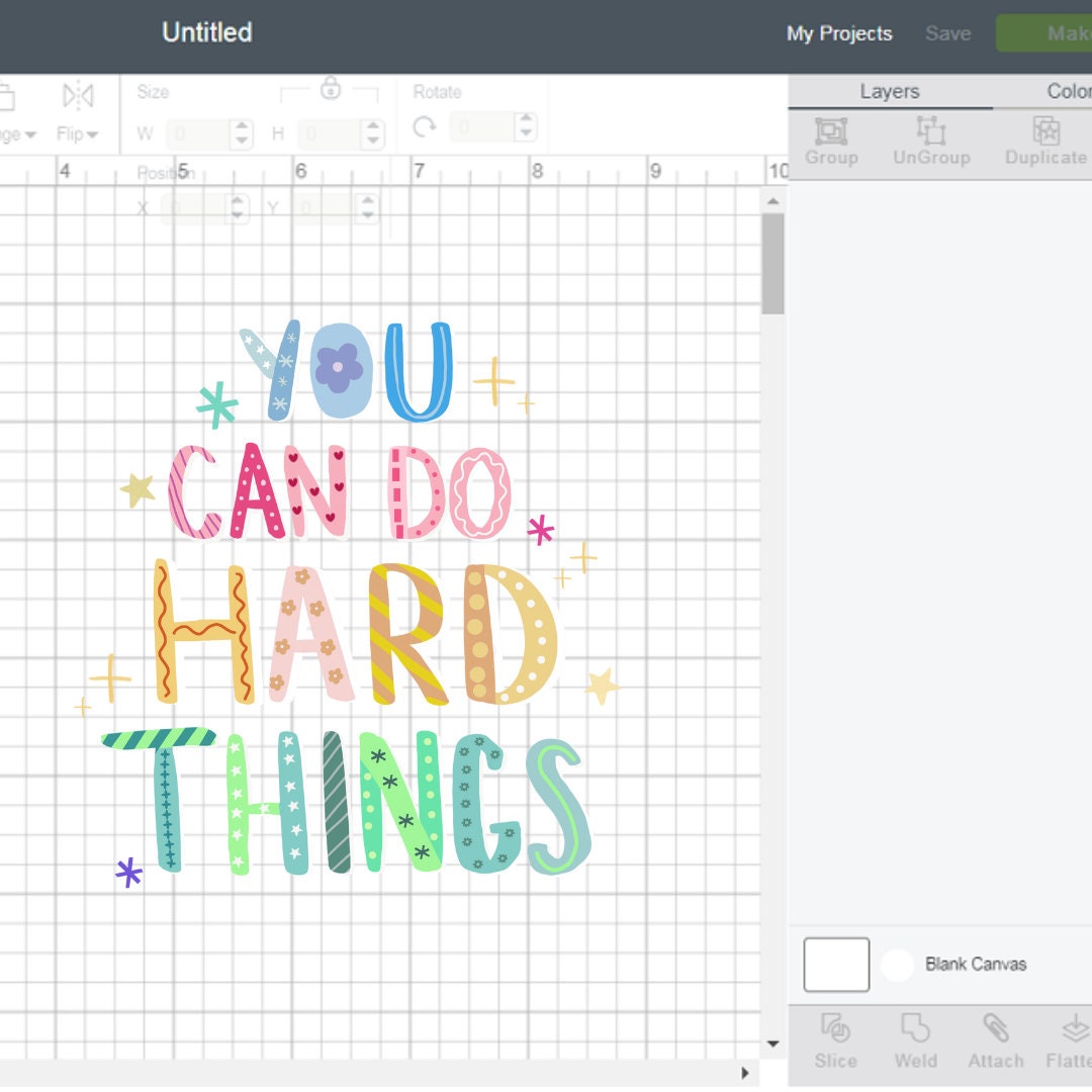 You Can Do Hard Things PNG File | Sublimation Design | Classroom Poster ...