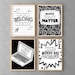 Positive Classroom Posters | Classroom Decor | EIGHT Black & White ...