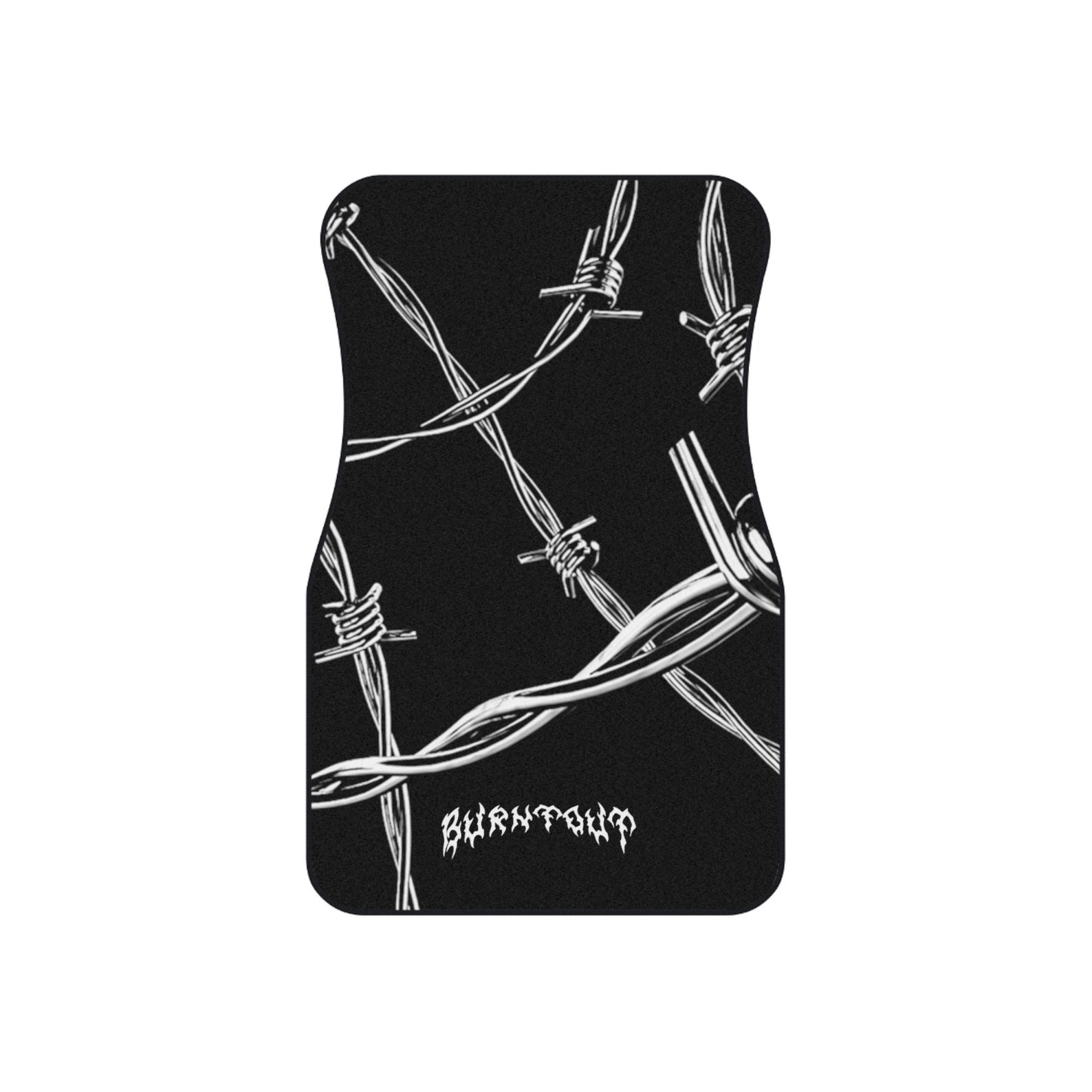 Barbed Wire Car Mats (real Carpet) - Etsy