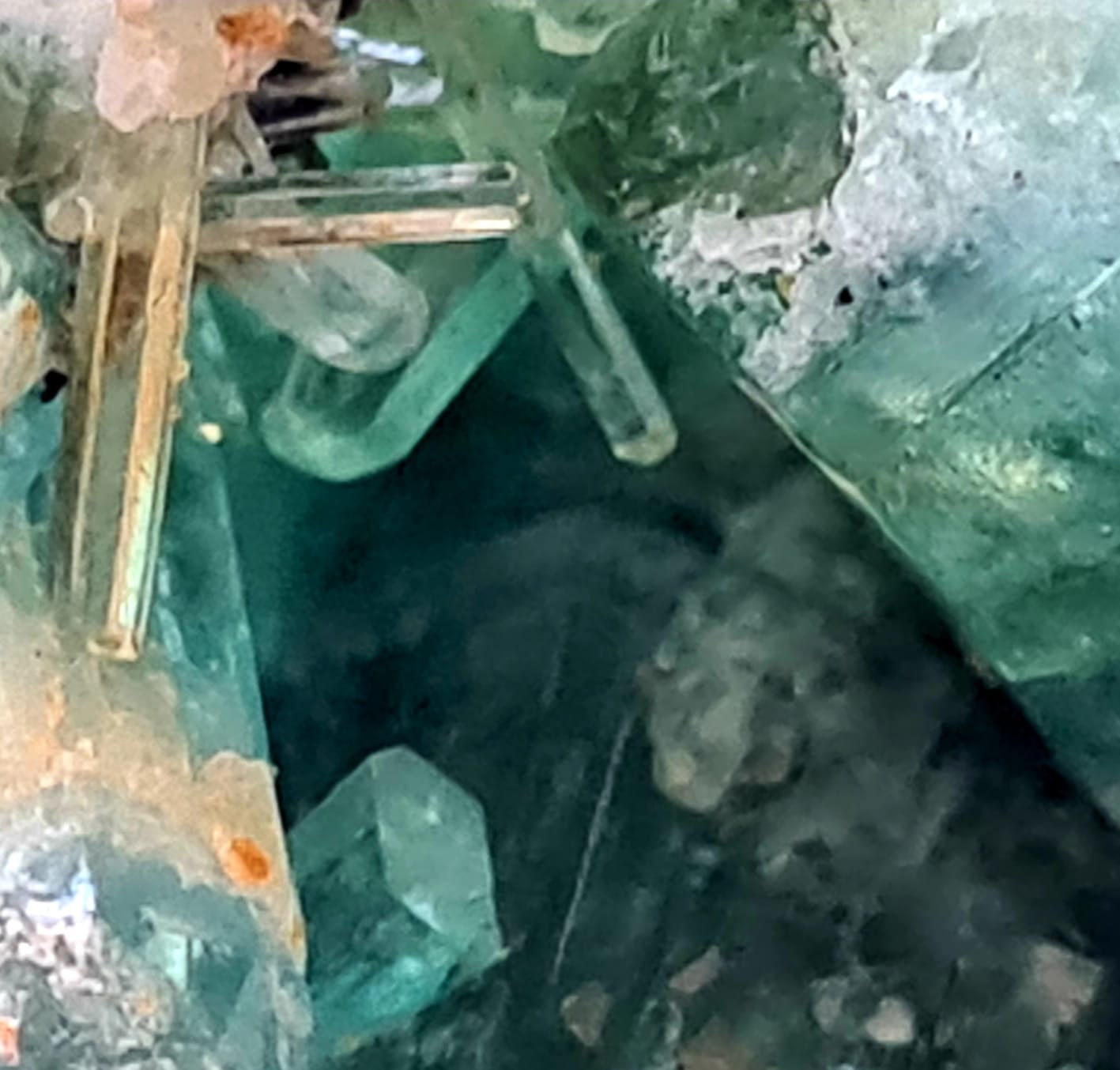 Extremely Rare Antique Green Béryl From Brazil 1970 . - Etsy