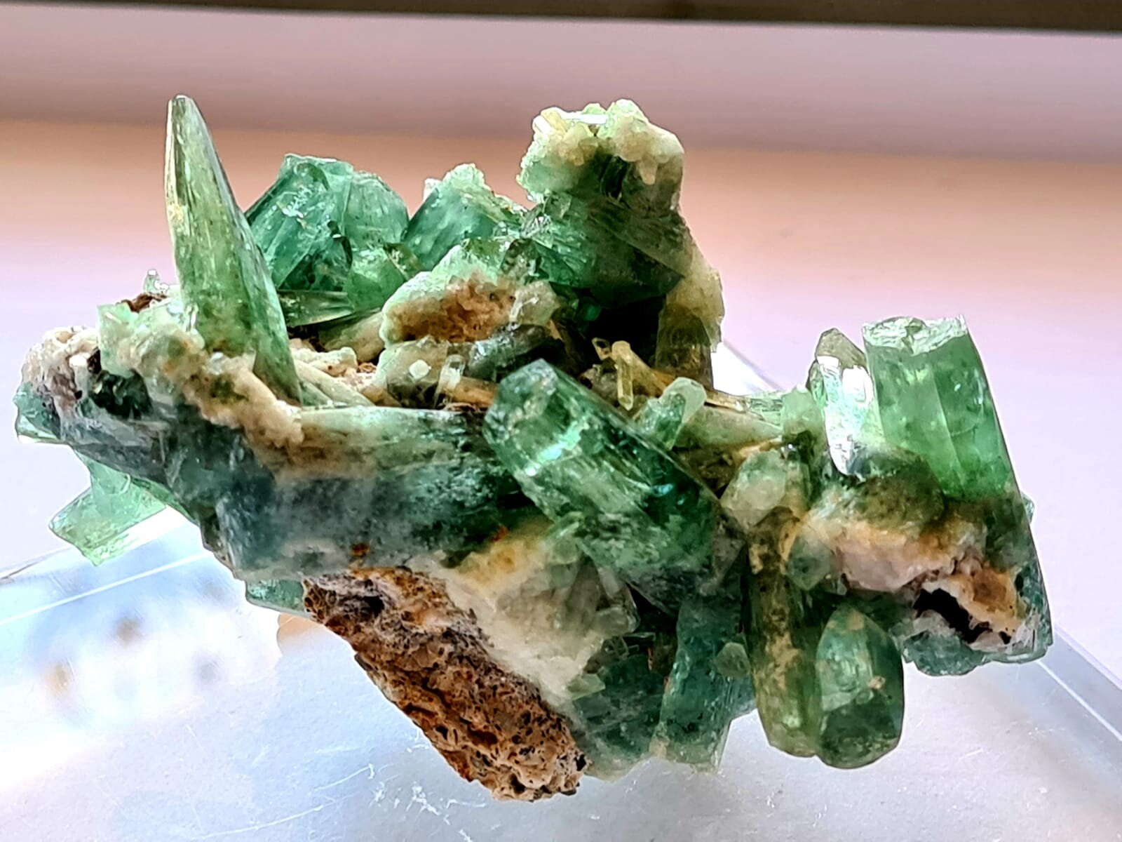 Extremely Rare Antique Green Béryl From Brazil 1970 . - Etsy