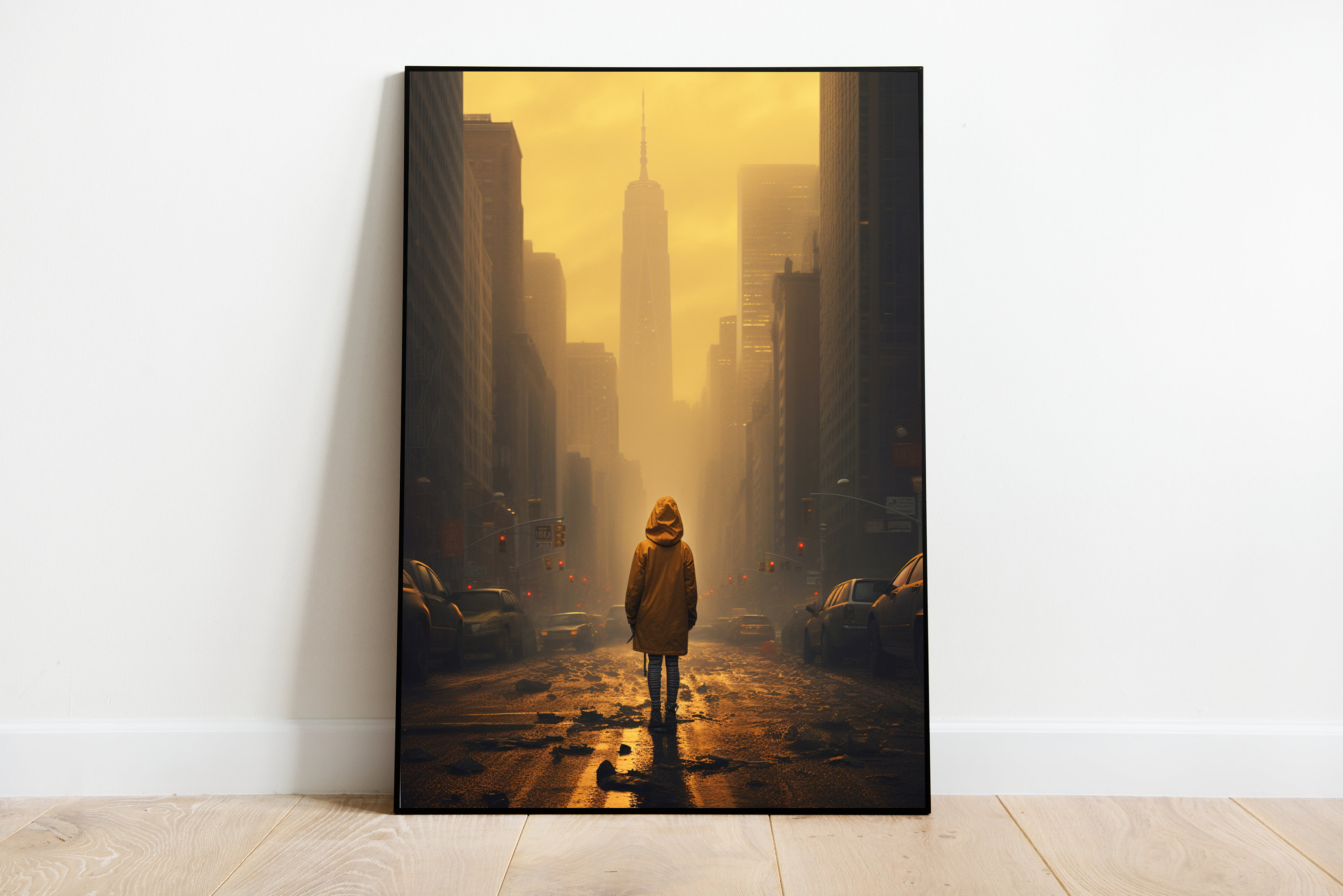 Sci-fi Poster Fantasy Poster Dystopie Poster Urbane Wandkunst NYC ...