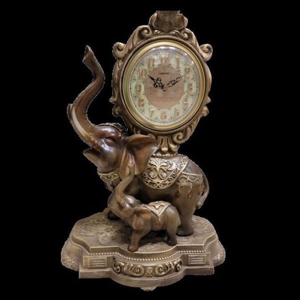 Elephant Clock - Etsy