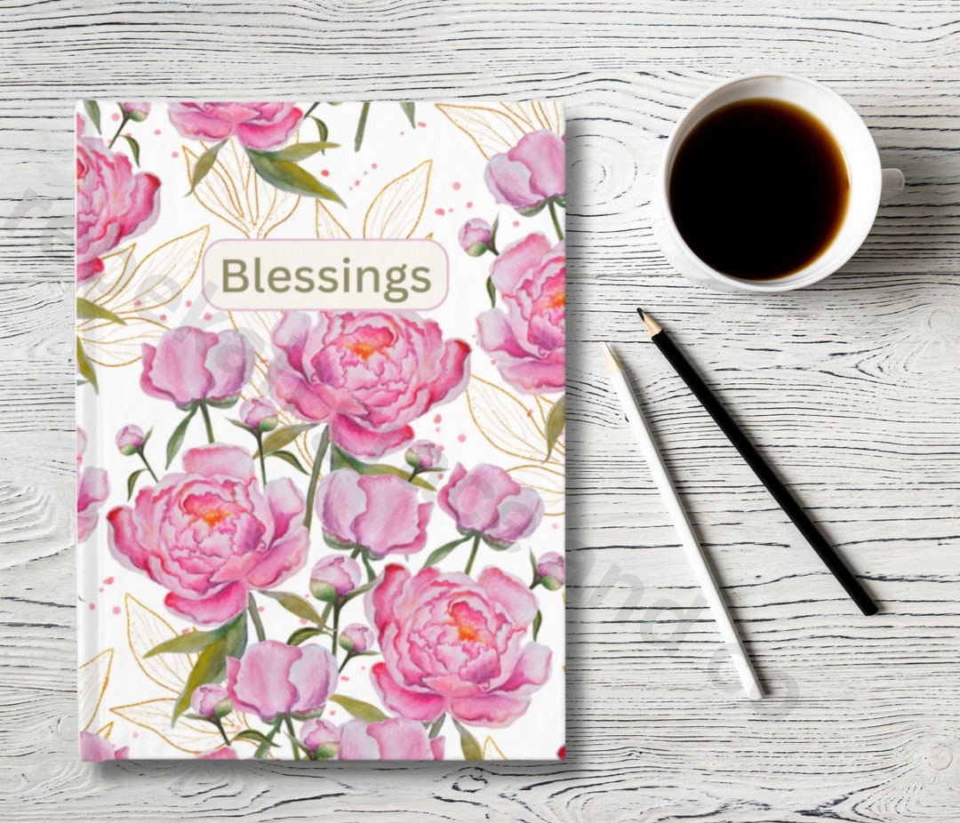 Blessings Floral Journal Notebook: Christian Prayer, Bible Study - Etsy