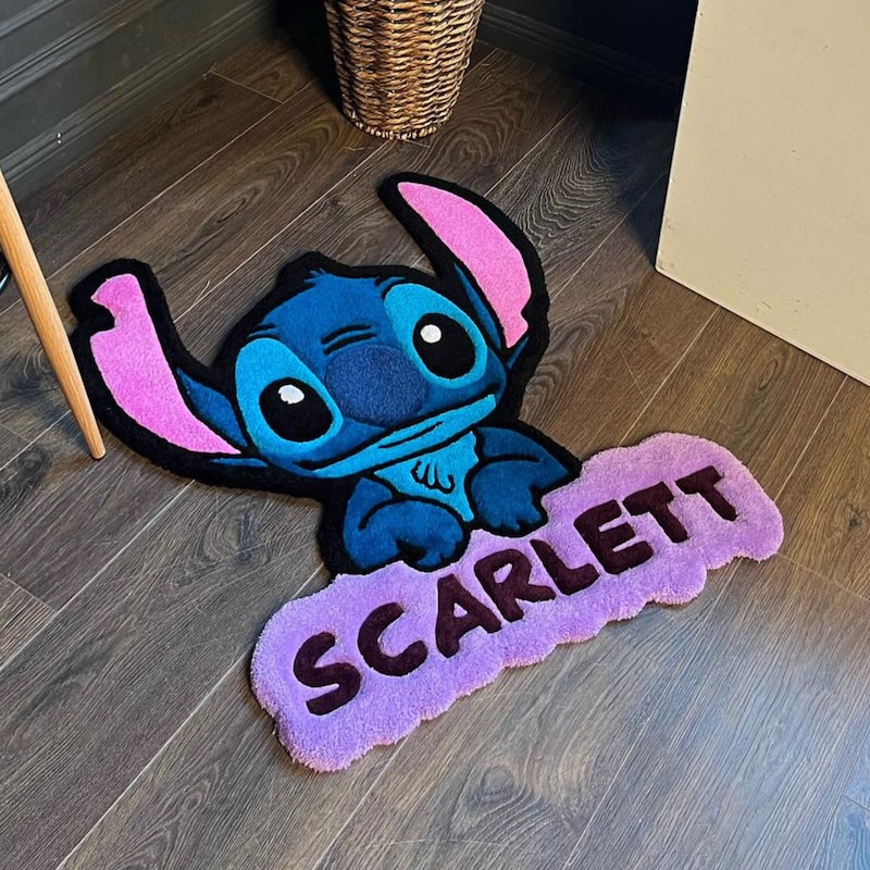 Lilo and Stitch Bedroom Rug - Etsy