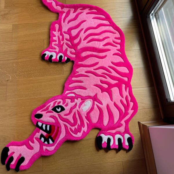 Tiger Rug - Etsy