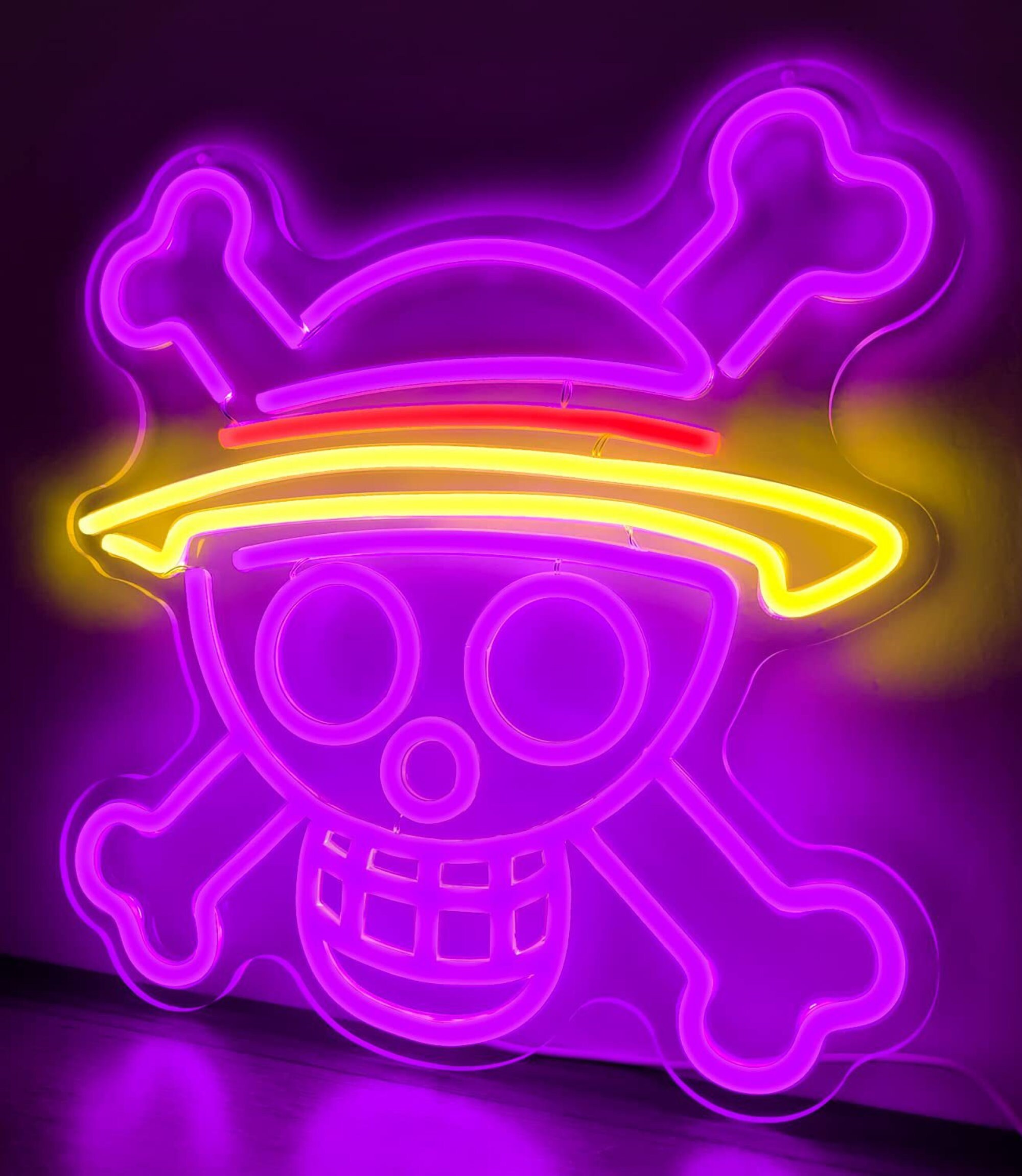 One Piece Neon Sign Anime Neon Sign, Gift for Anime Lover, Bedroom Wall ...