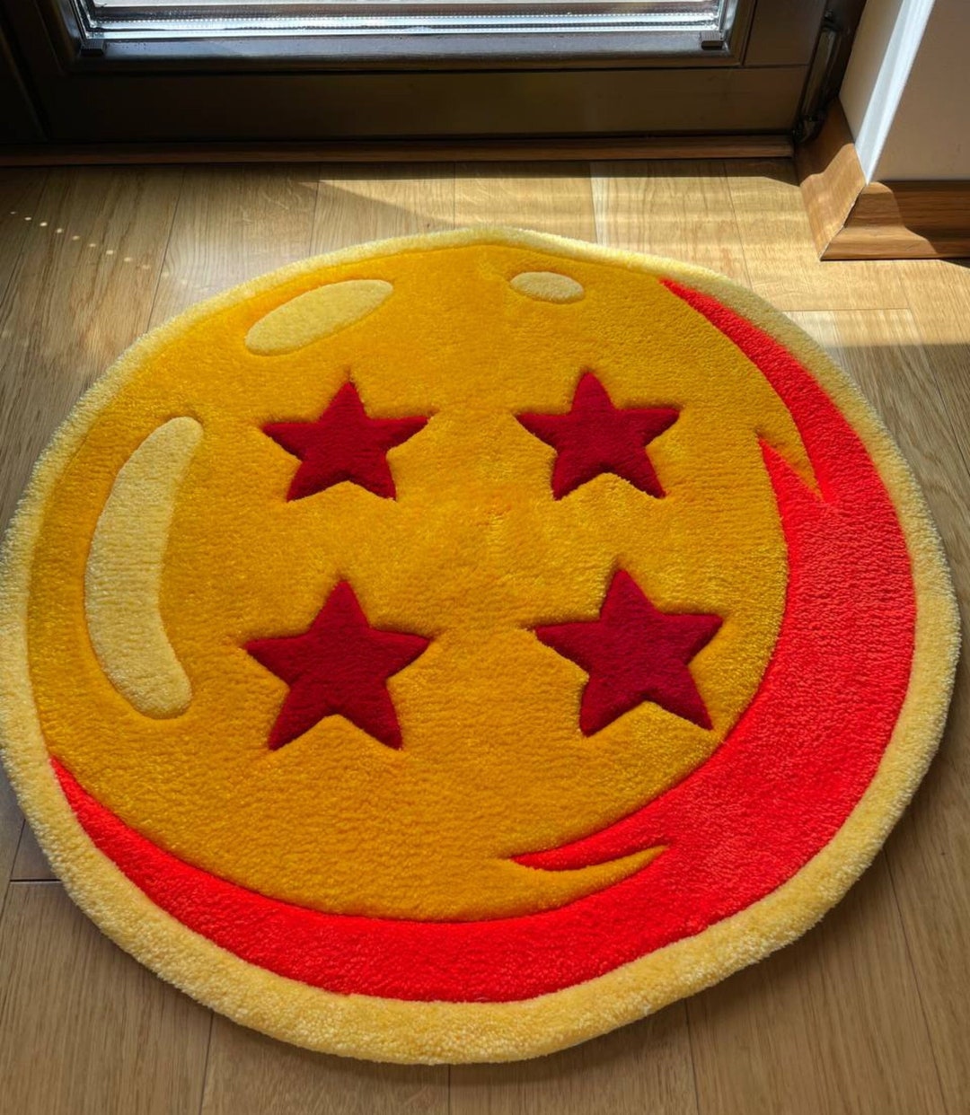 Dragon Ball Star Tufted Rug Anime Rugs, Custom Tuft Rug, Gift for Anime ...
