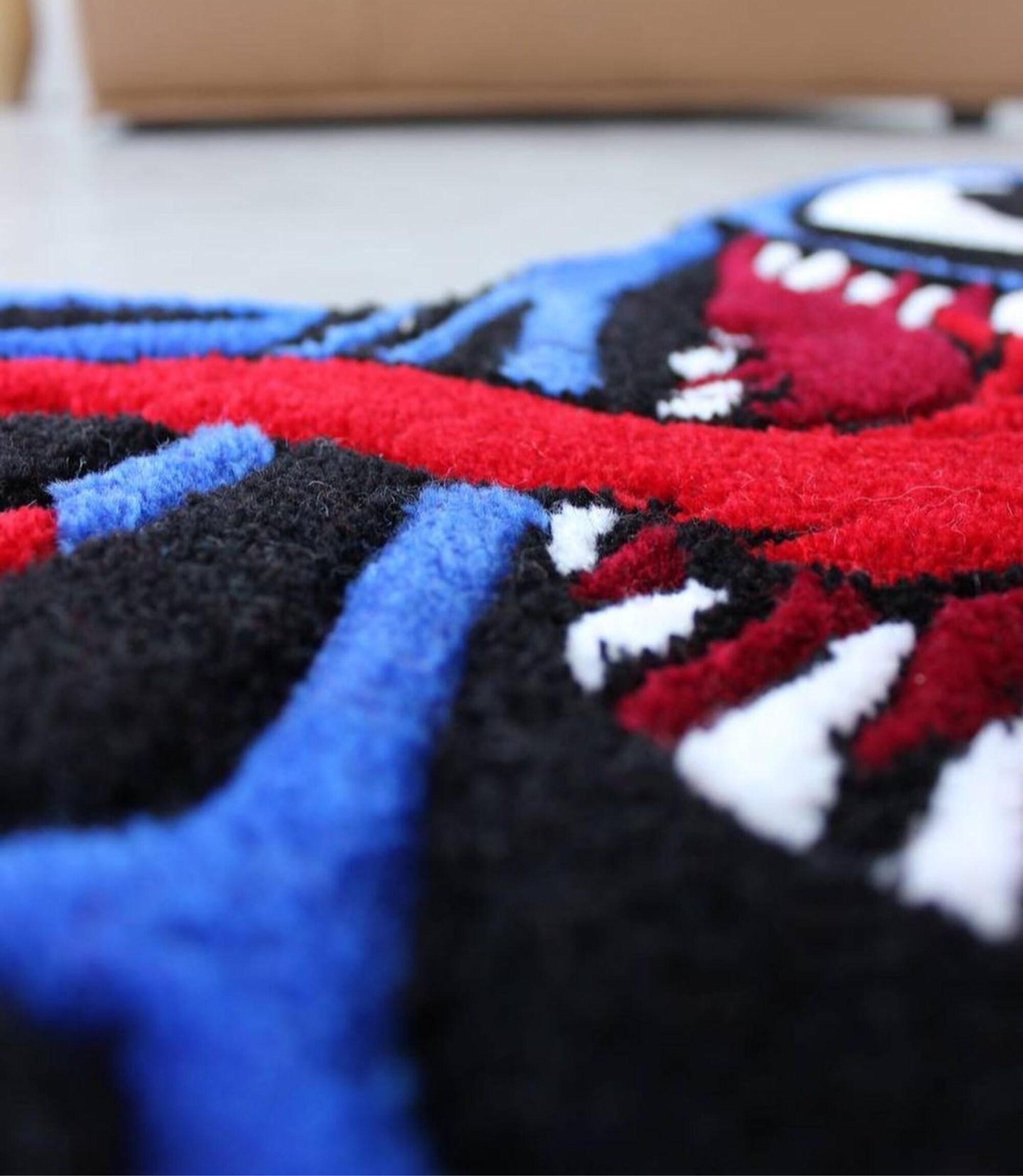 Spiderman Tuft Rug Venom Tufted Rug, Custom Area Rug, Cool Rugs ...