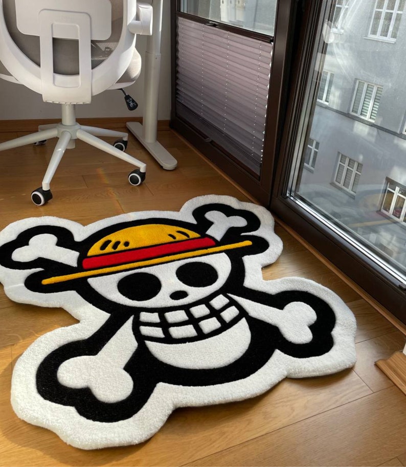 One Piece Tufted Rug Anime Rug, Bedroom Rug, Gift for Anime Lovers ...