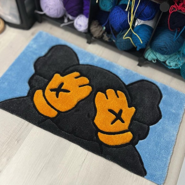 Kaws Rug - Etsy