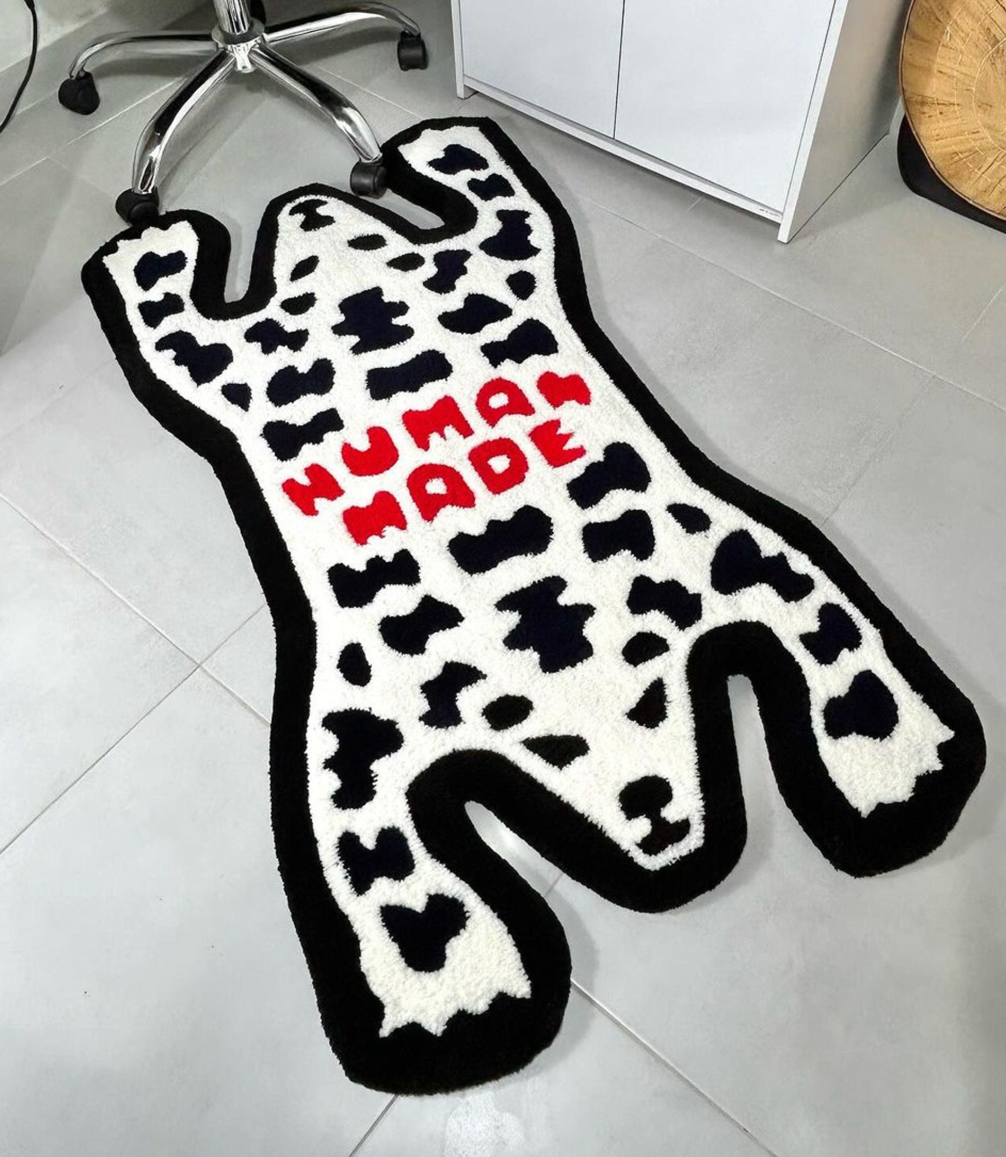 Custom Tiger Tufted Rug Human Made Rug, Handmade Bedroom Rug, Modern ...
