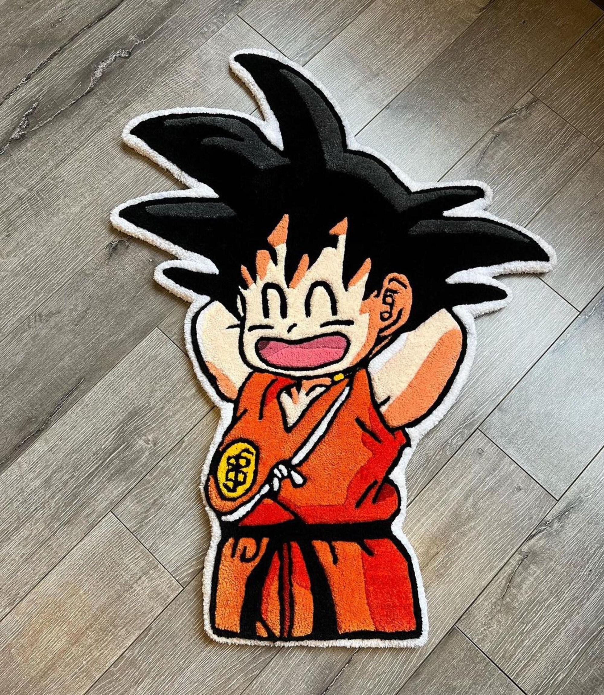 Goku Tufted Rug Custom Anime Rugs, Modern Fluffy Carpet, Gift for Anime ...