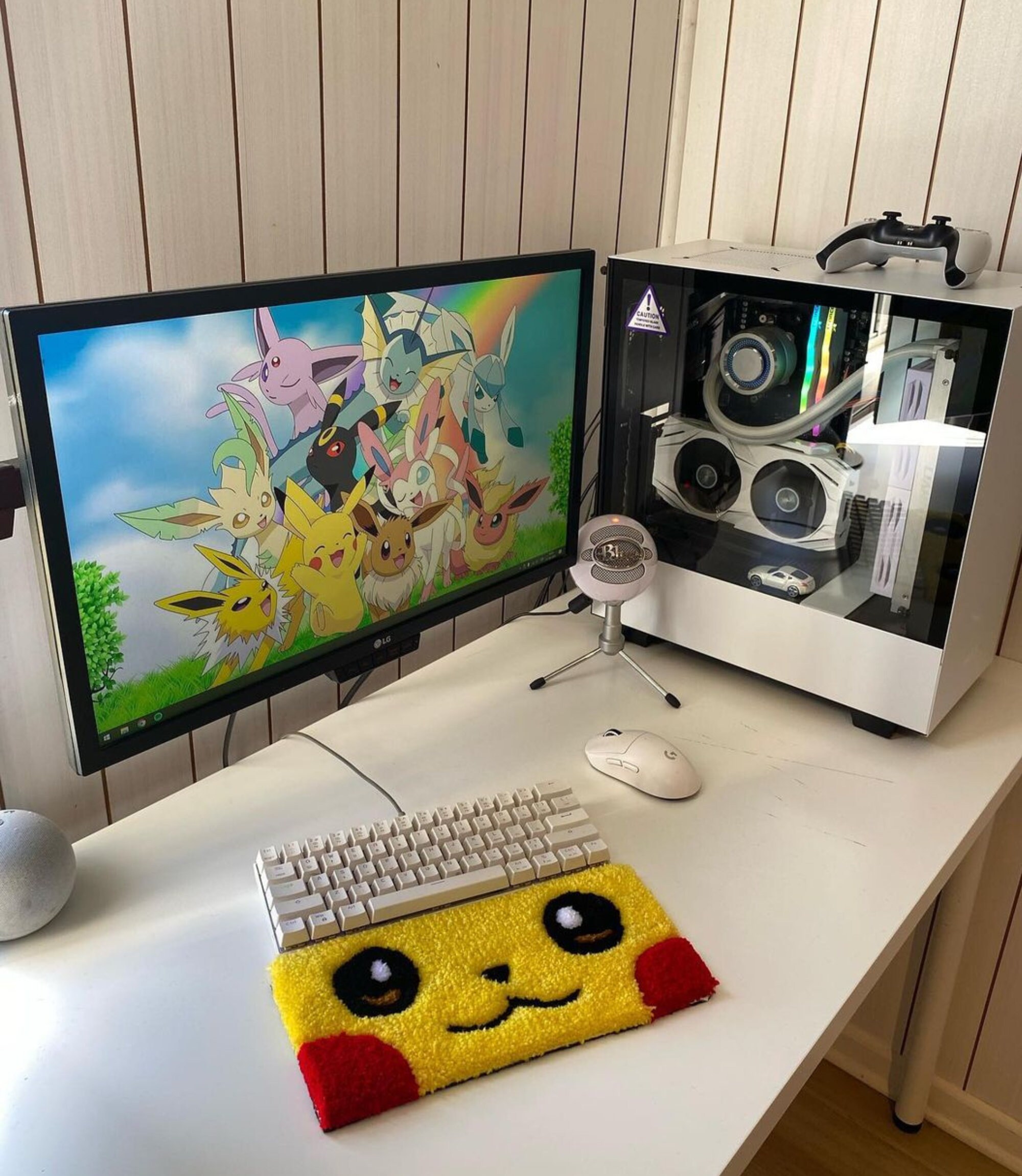 Pokemon Keyboard Rug Custom Anime Tufted Rugs, Wrist Rest, Desk Fluffy ...