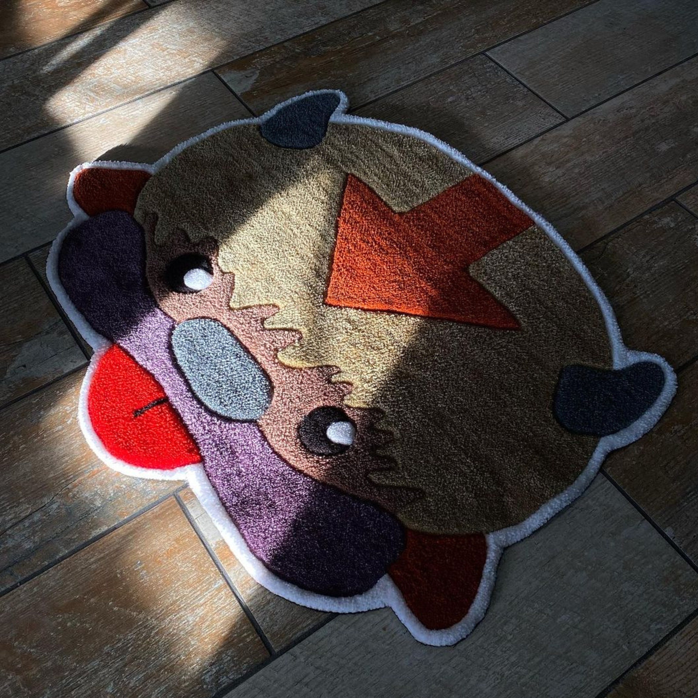 Anime Tufted Rug Appa Avatar Rug, Custom Tuft Rug, Birthday Gift ...