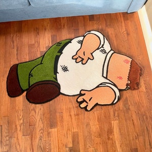 Family Guy Tufted Rug Cool Rugs, Custom Tuft Rug, Hand Fluffy Rugs ...