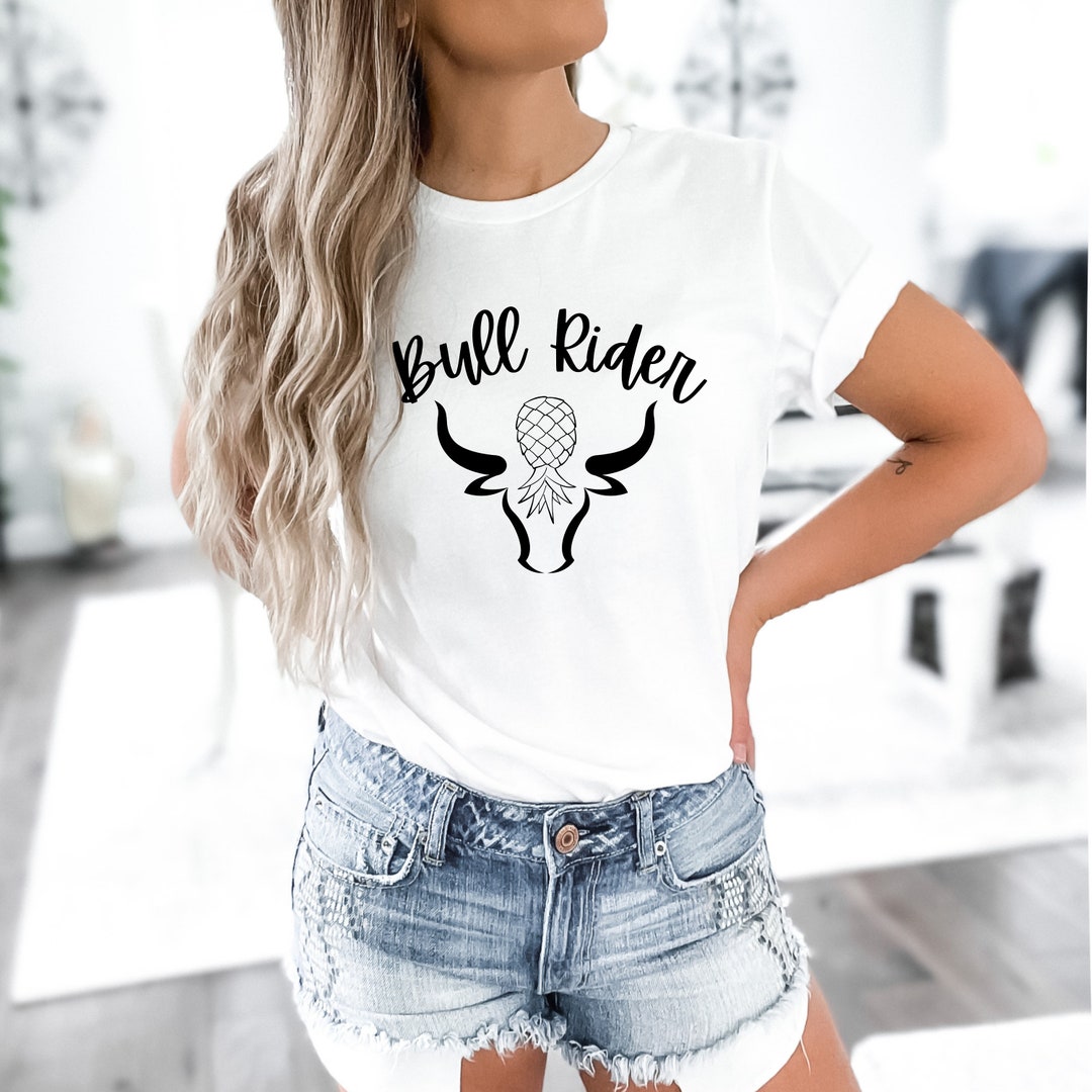 Bull Rider T-shirt - Etsy