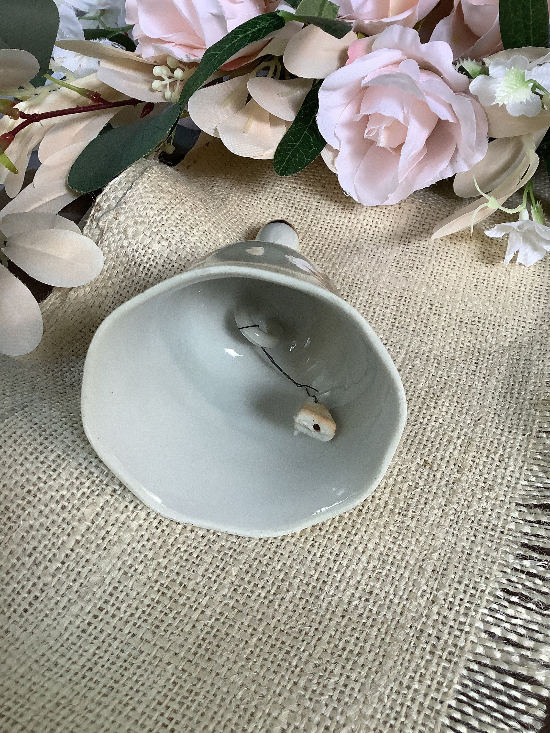 Vintage Price Imports Porcelain Bell Boy & Girl W/gold Trim Japan ...