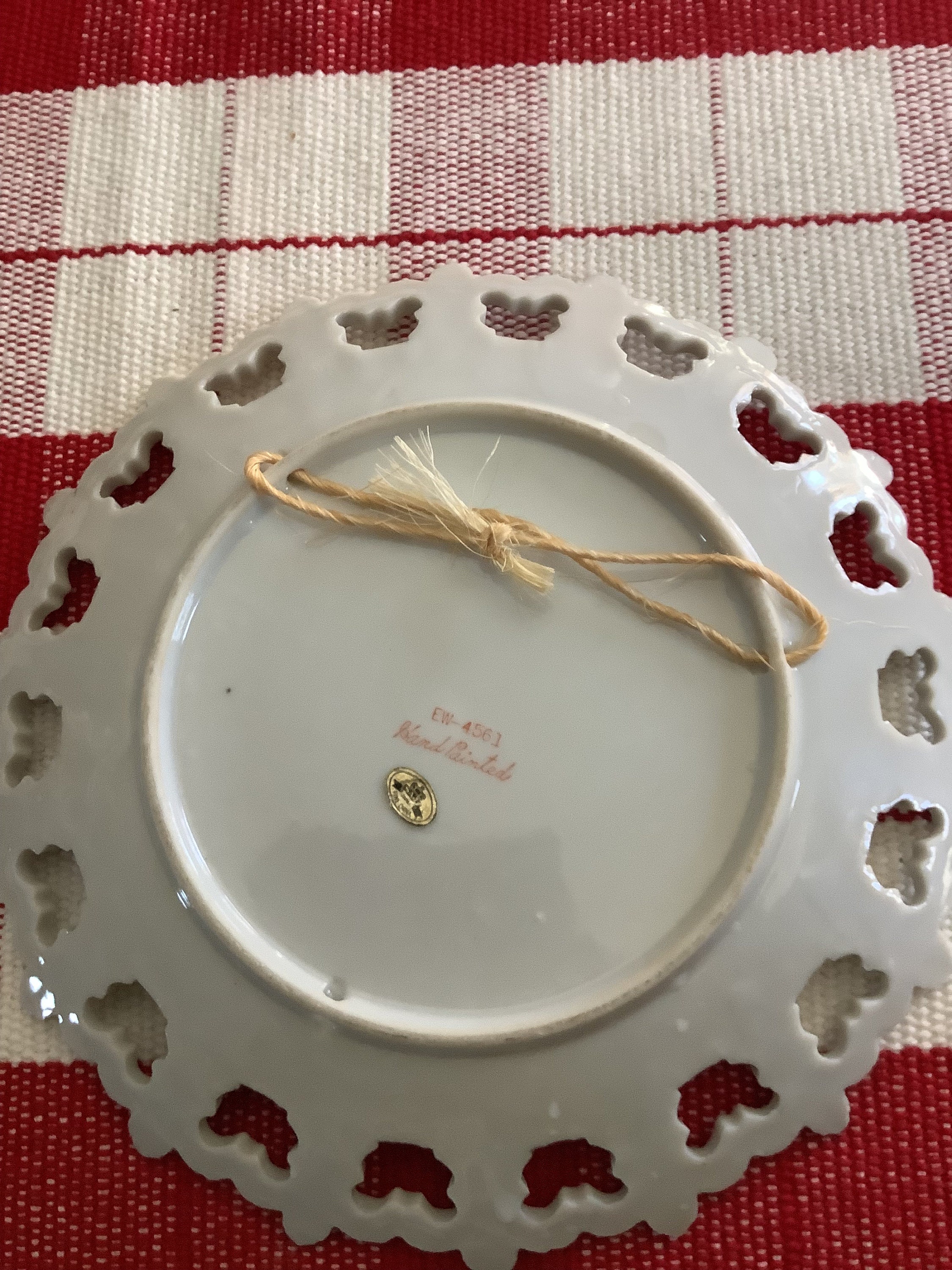 Vintage Flower Plates 1960’s Lefton Decorative Flower/collectible ...