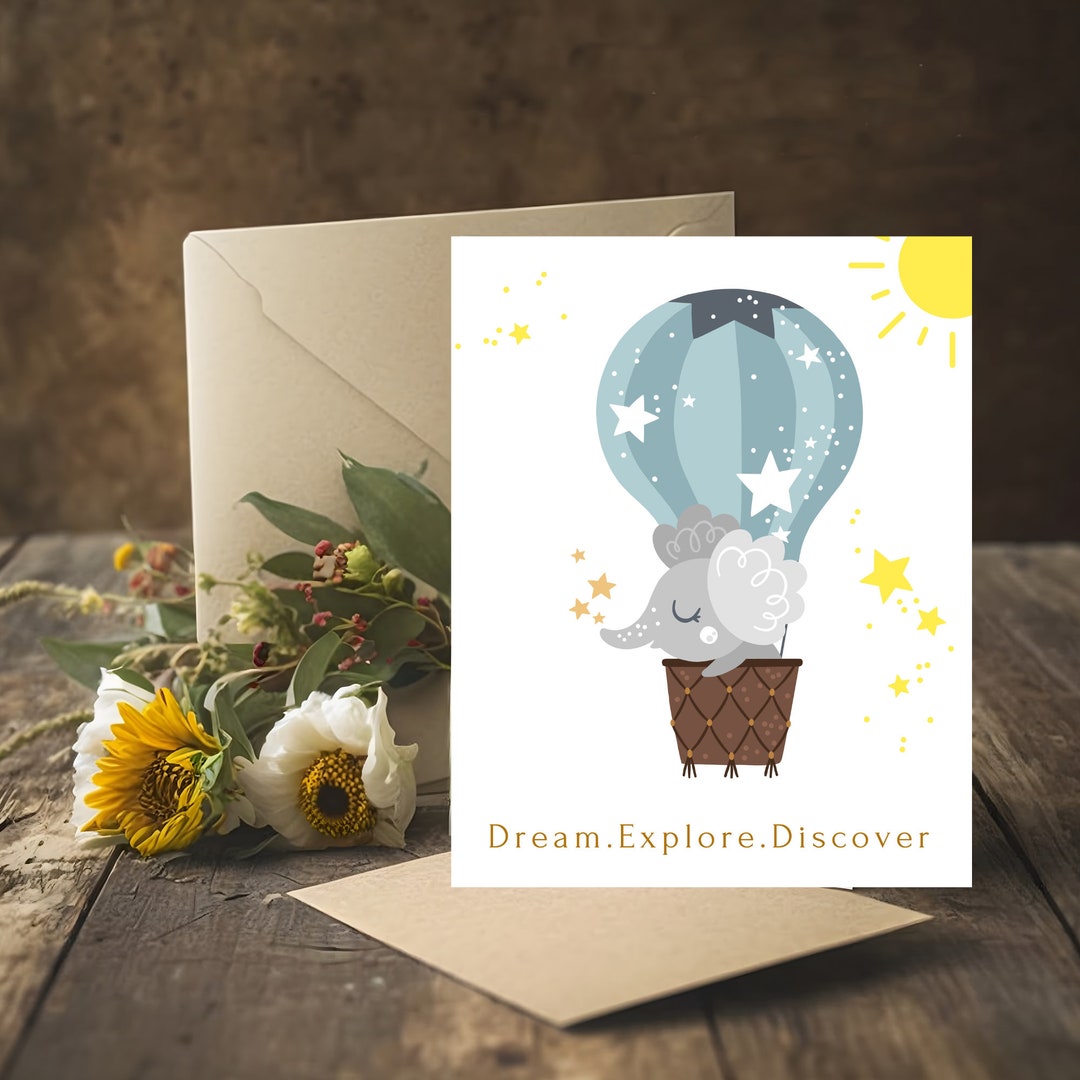 Positive Message Cards Folded Thank You Note Cards Folded Baby Shower ...