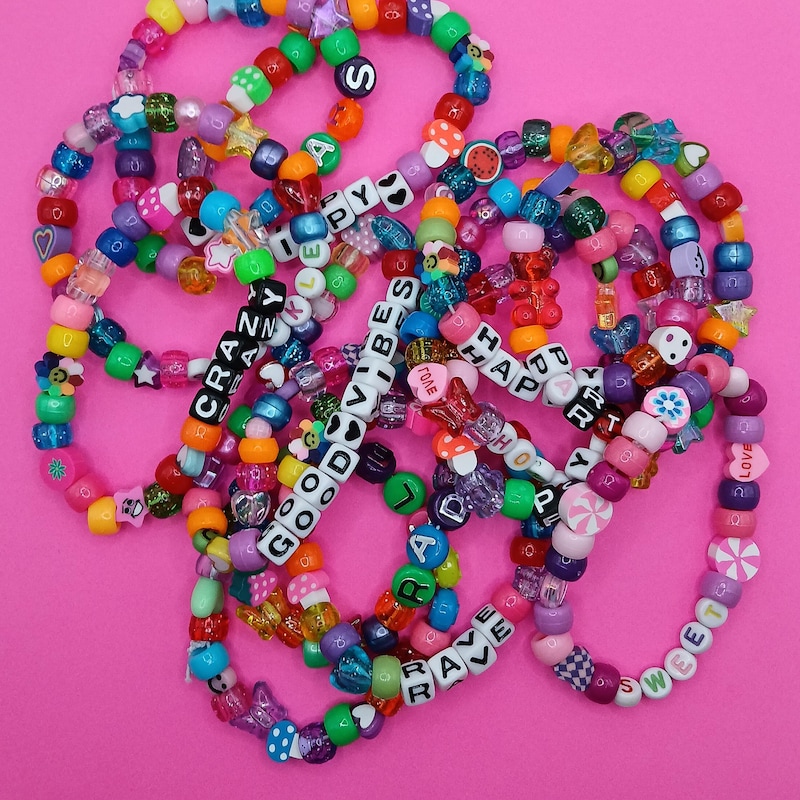 Kandi Bracelet - Etsy