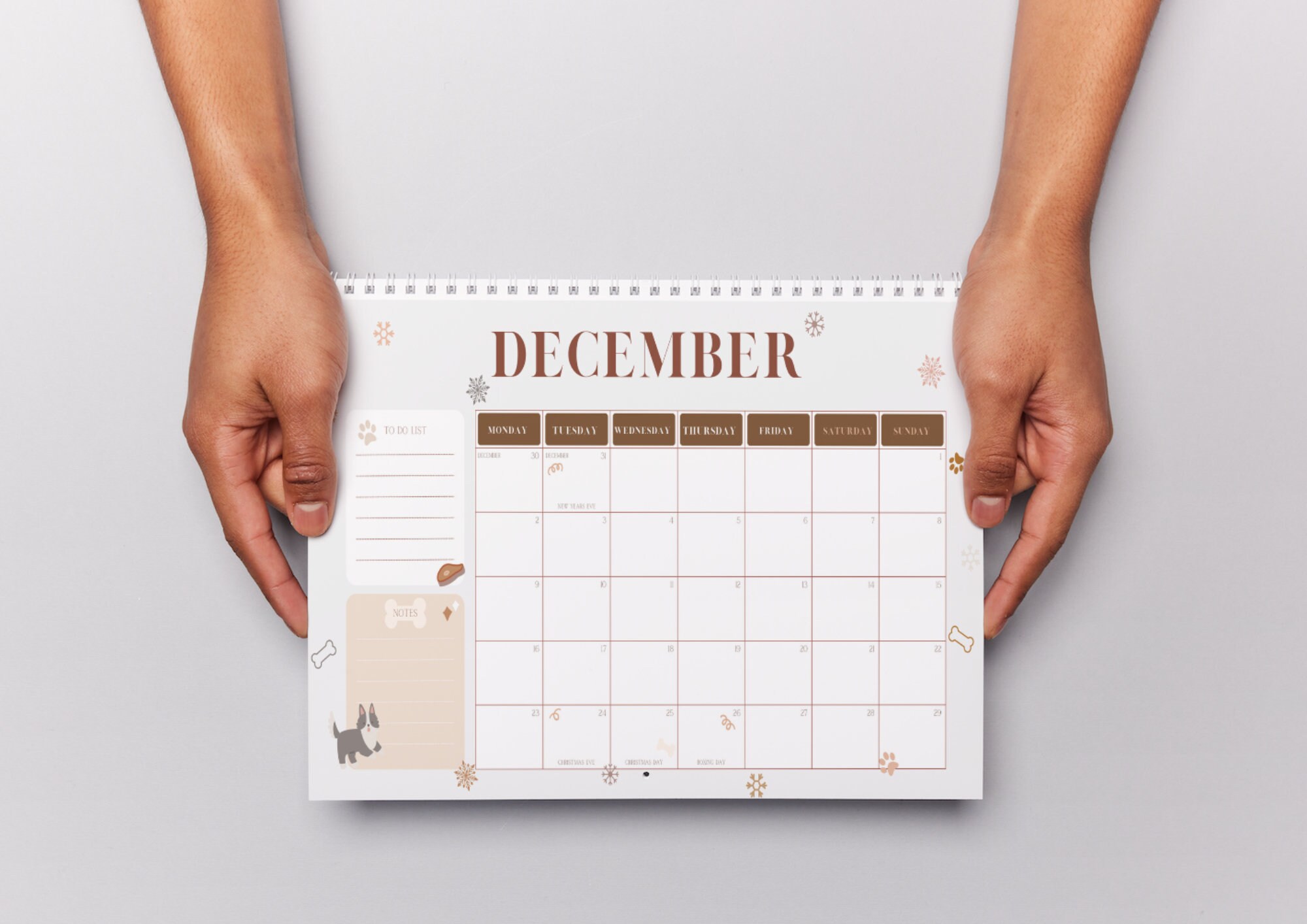 2024 Calendar Dogs Printable Calendar to Print at Home Cute - Etsy