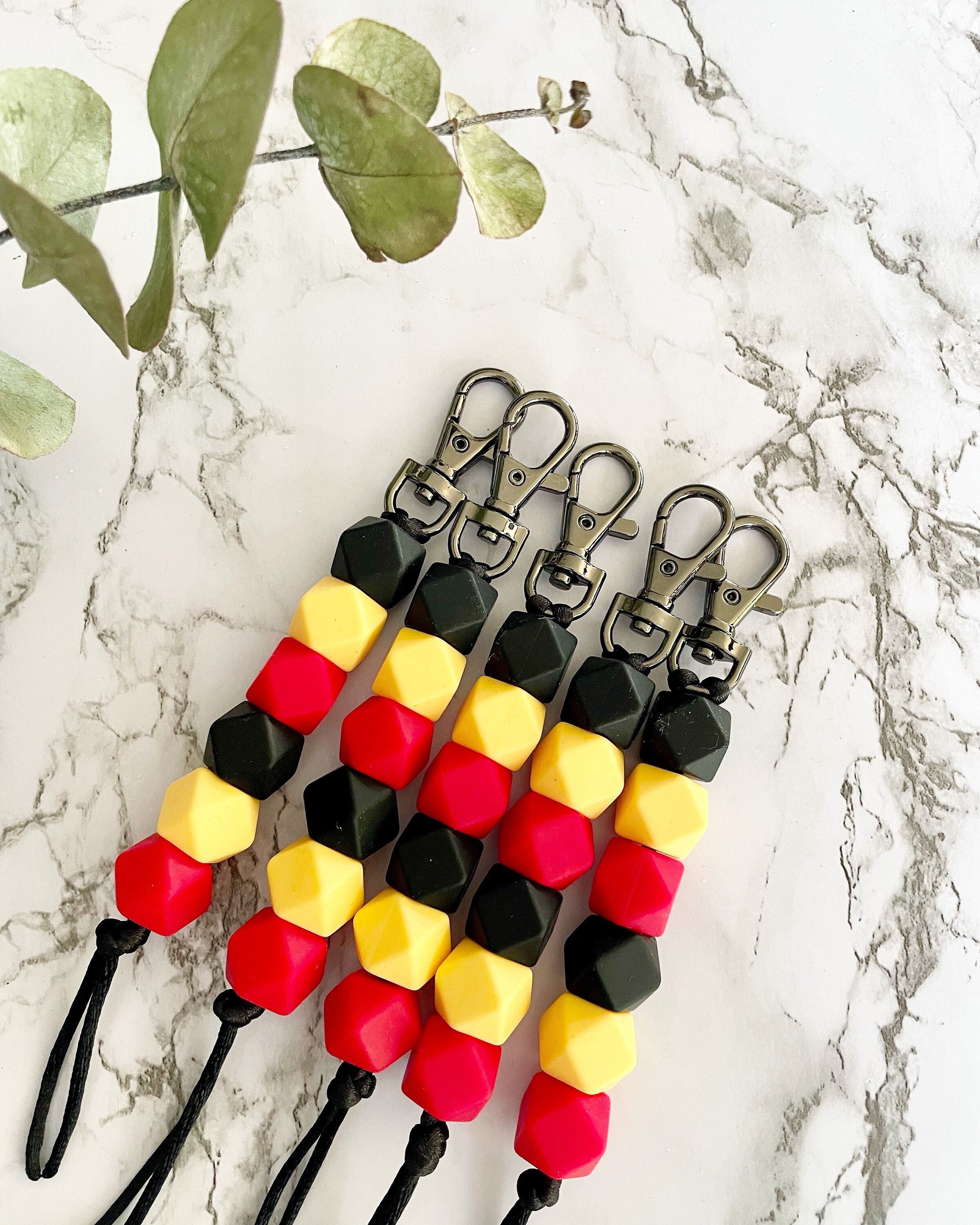 Aboriginal Flag Keychain - Etsy