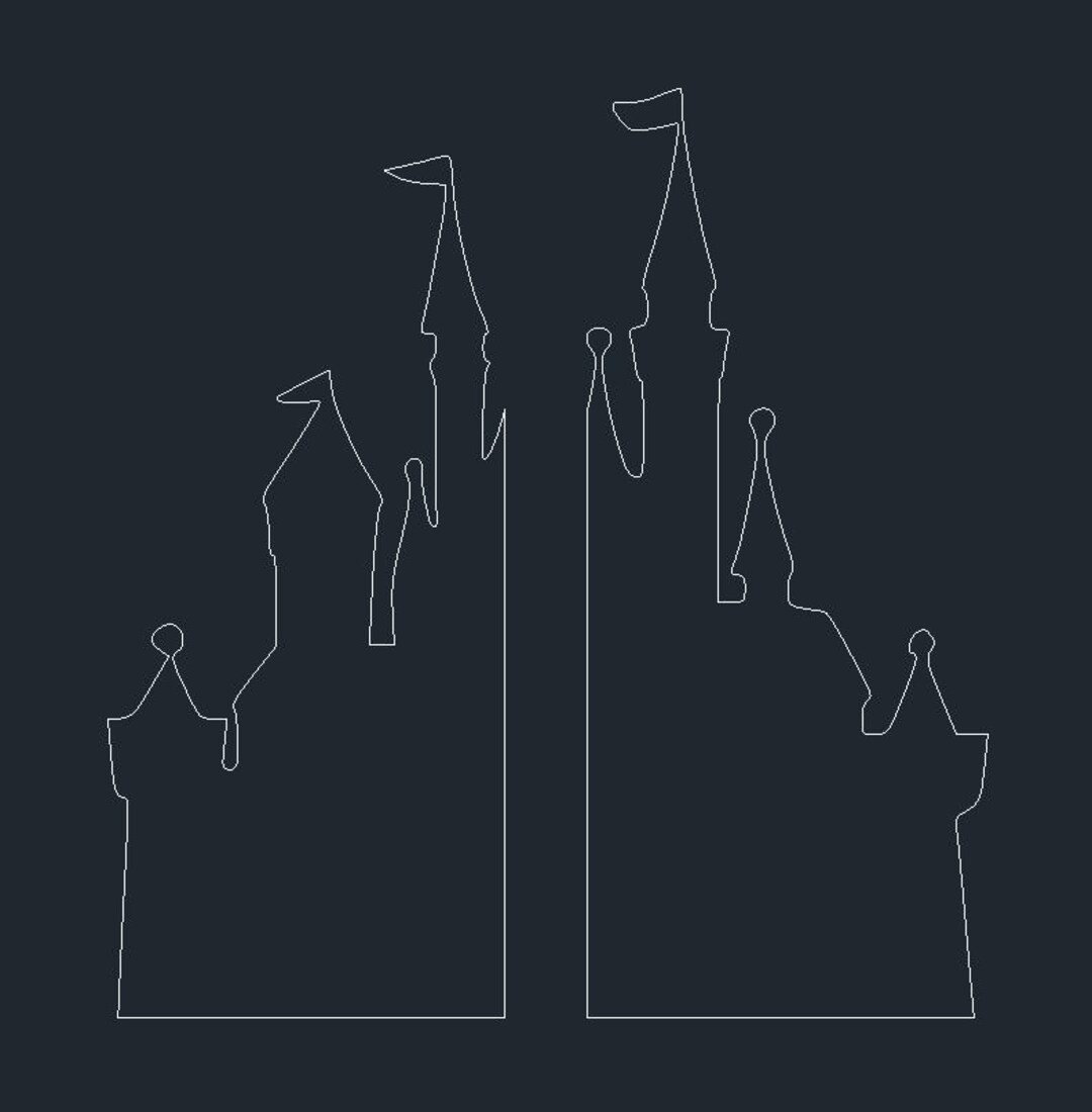 Custom DXF for Castle - Etsy