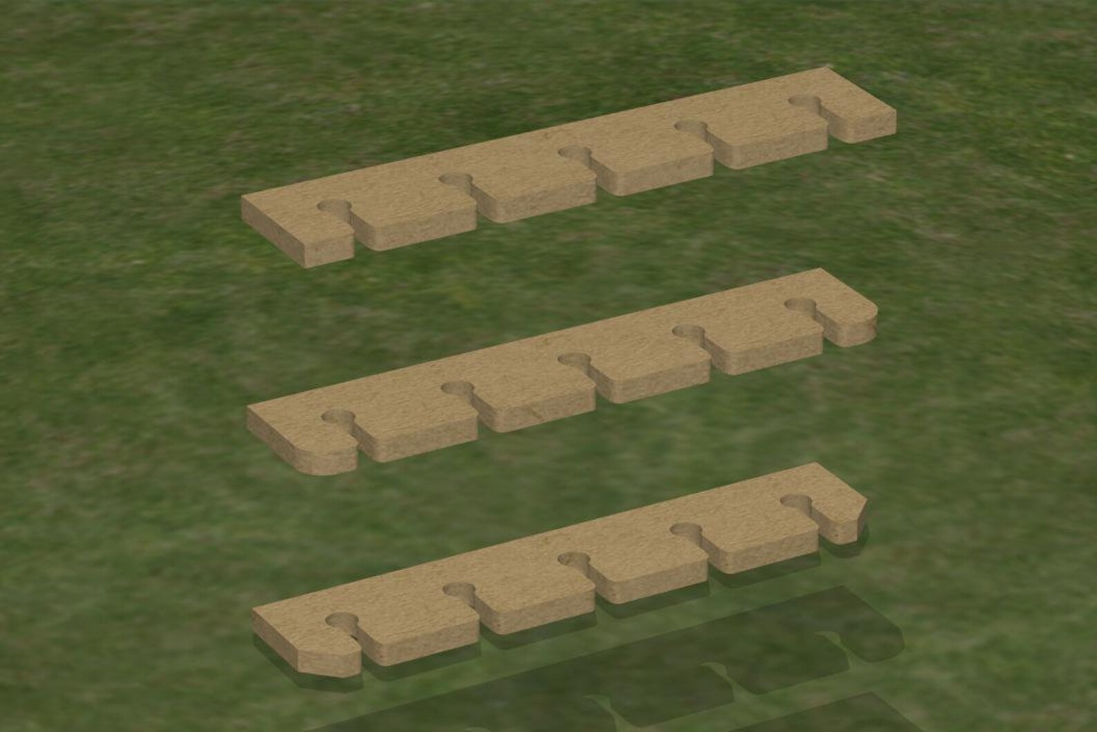 13 Sizes - Arched Champagne Wall Templates for Vcarve - DXF and CRV ...