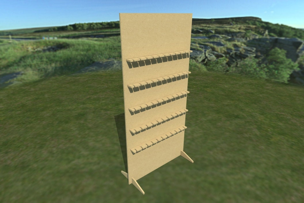 Champagne Wall Templates for Vcarve - DXF and CRV Formats - CNC ...