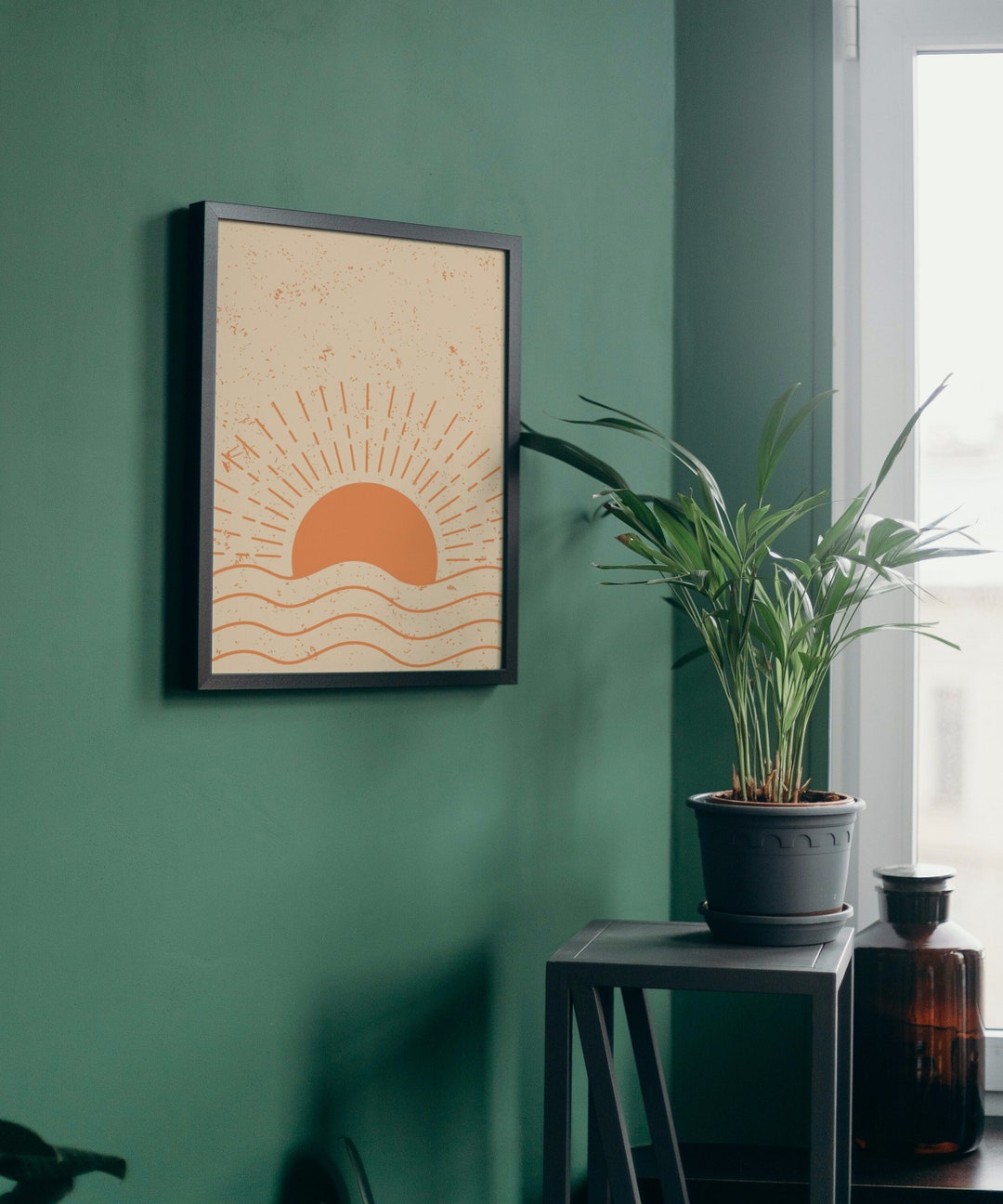BOHO SUN Poster - Etsy
