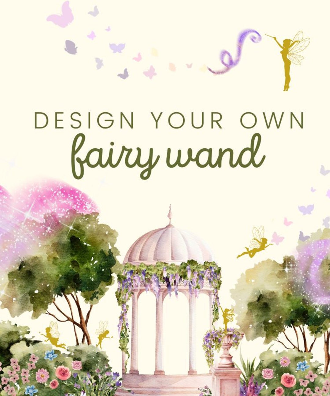 Fairy Party Sign, Fairy Wand, Fairy Birthday Party - Etsy