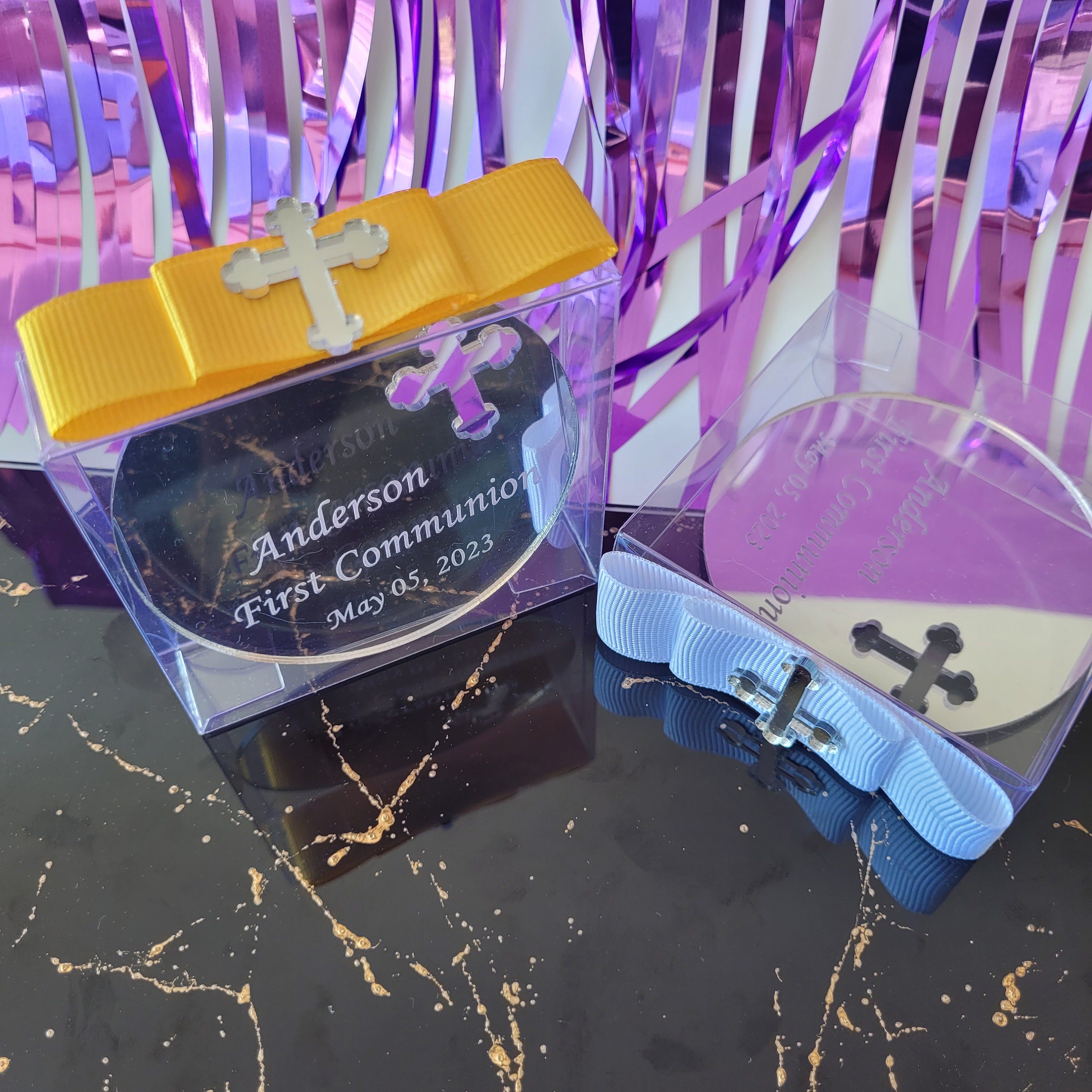 Personalized First Communion Favors for Guests Baptism Magnet Favor ...