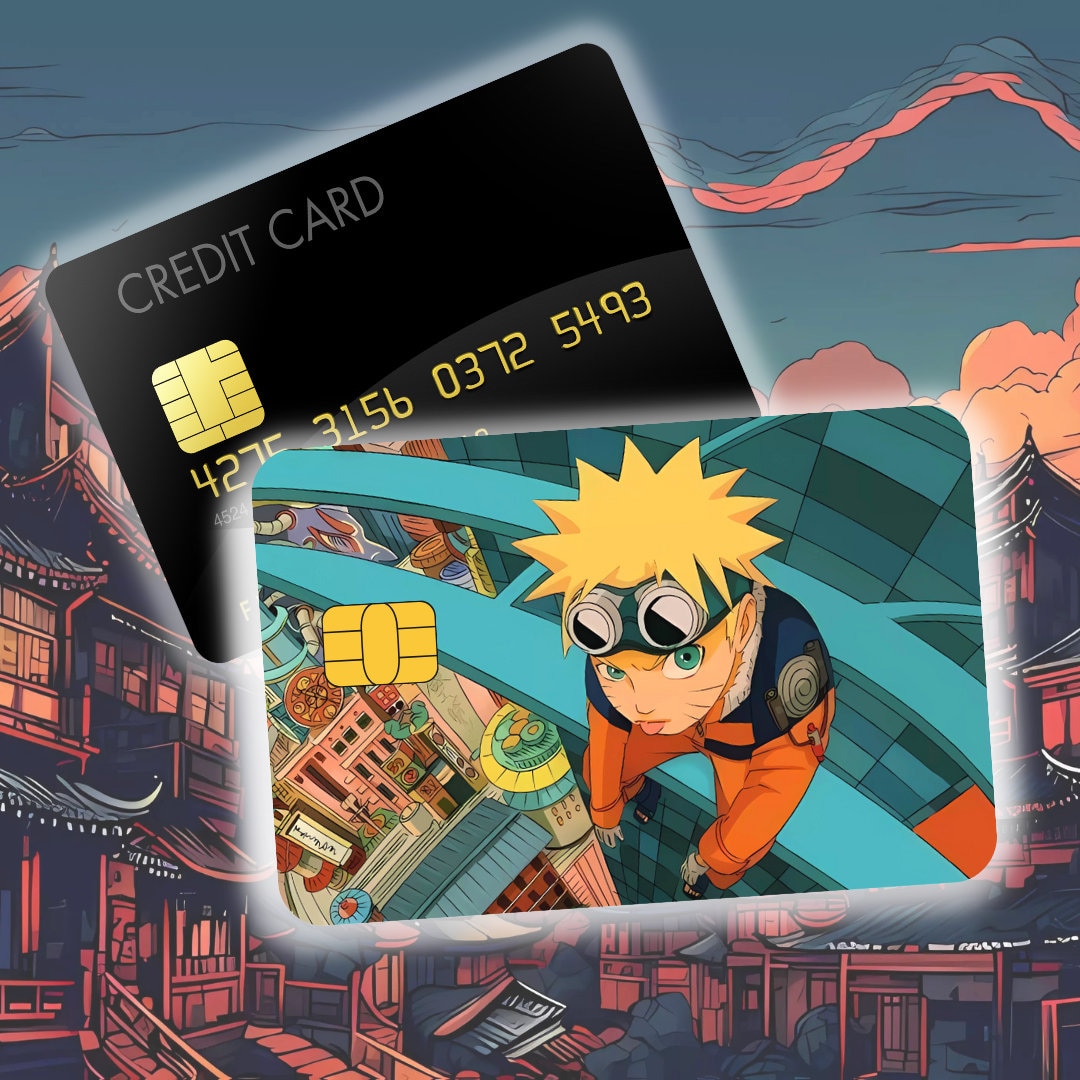 Naruto Credit Card Skin, Sticker, Cover Anime Sport Artworks, Debit ...