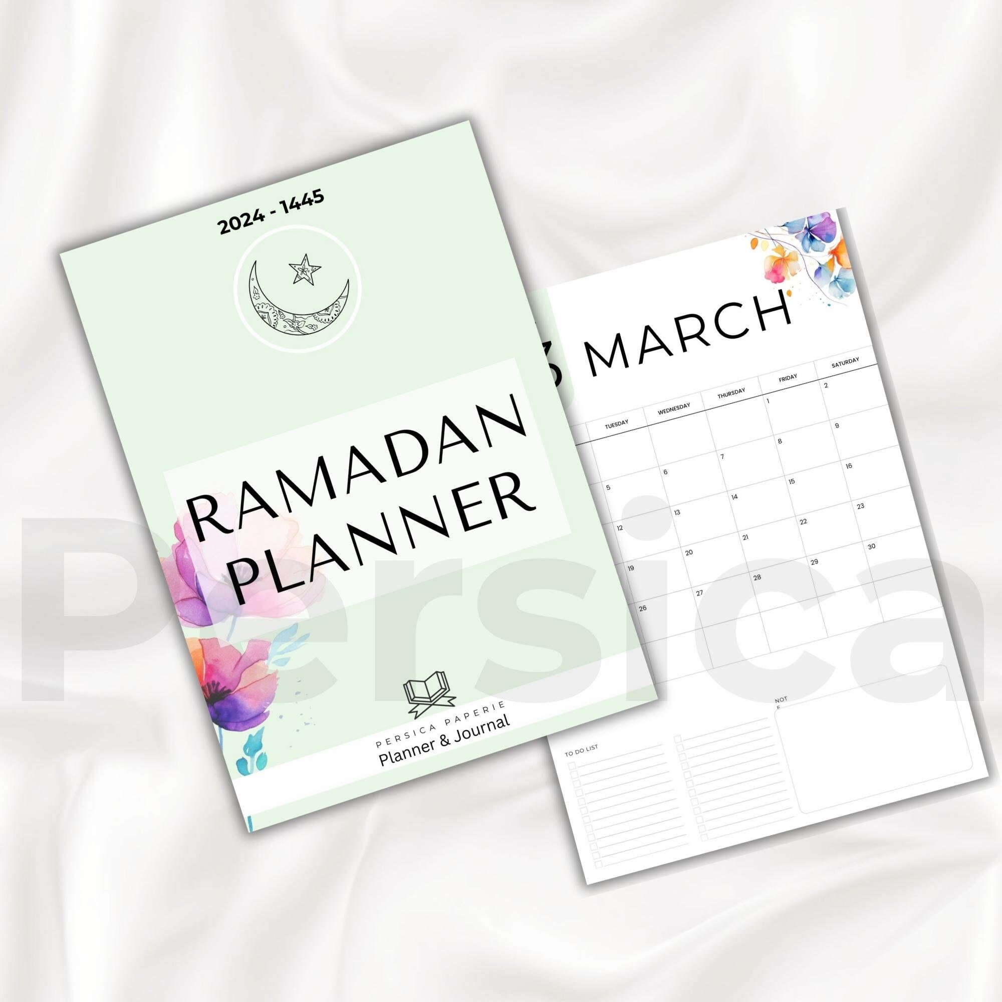 Ramadan Planner Template 2024, Islamic Gratitude Journal Ramadan ...